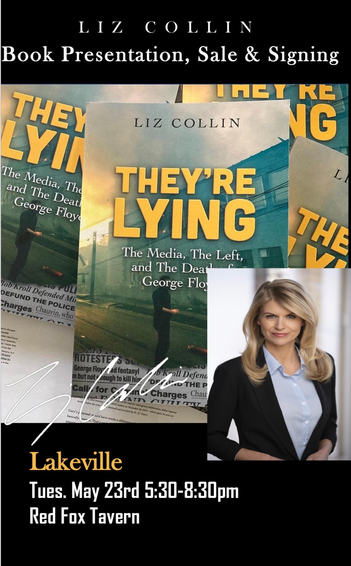 5/23: Cocktails & Conversations with Special Guest Liz Collin