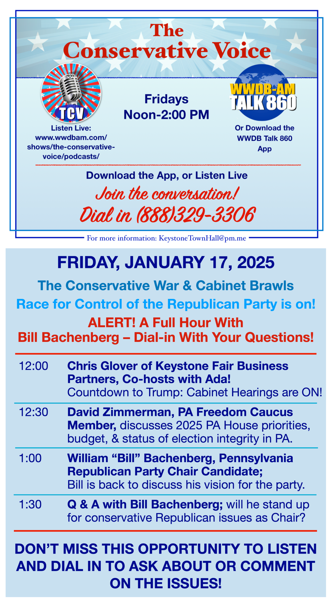 1/17: The Conservative Voice